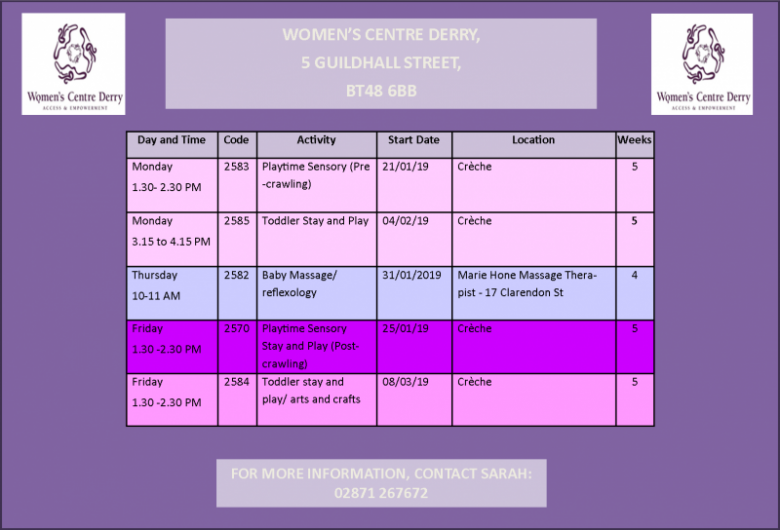CATC January Timetable